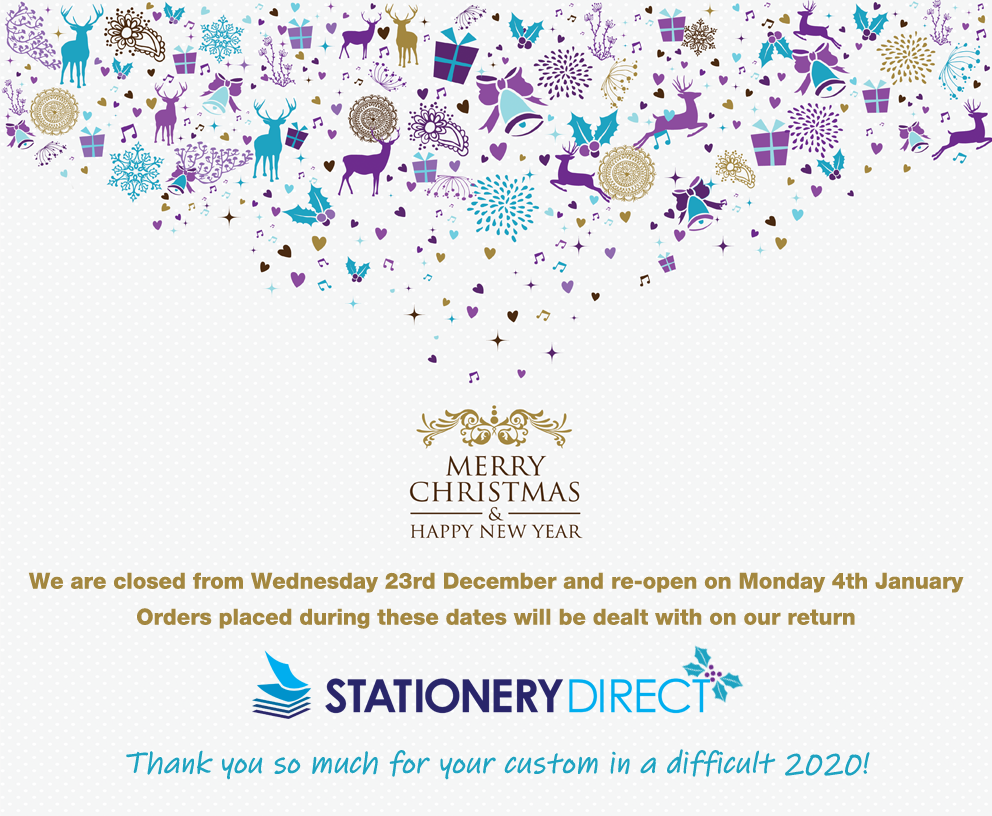 Christmas Closure Dates 2020